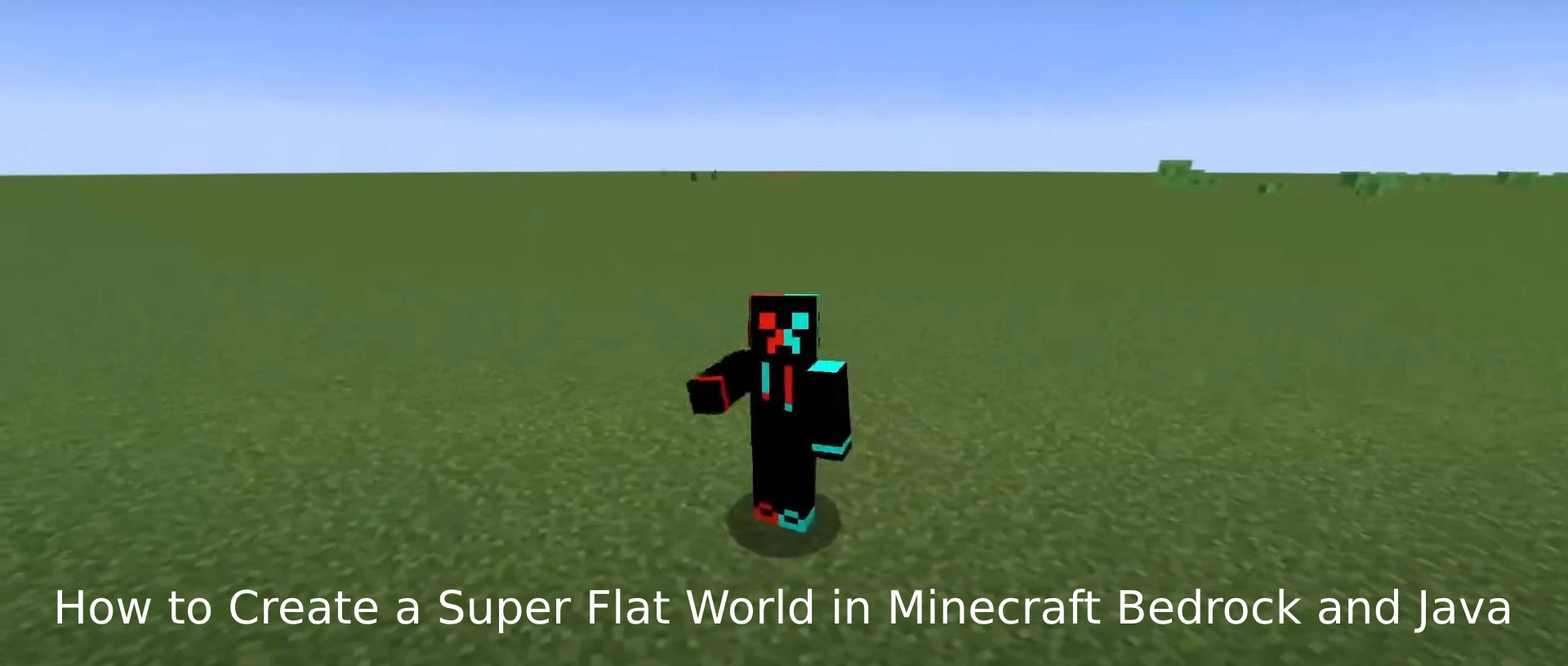 How to Create a Super Flat World in Minecraft Bedrock and Java - Minecraft